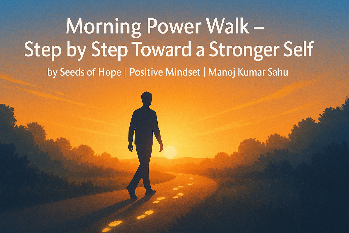 Morning Power Walk: Step by Step Toward a Stronger Self | by Seeds Of ...