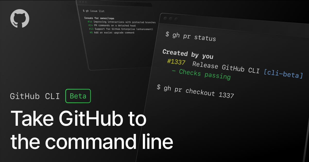 GitHub ปล่อย GitHub CLI เครื่องมือช่วยนักพัฒนาเข้าถึง GitHub ได้จากคอมมานไลน์ | by Artiya | Medium