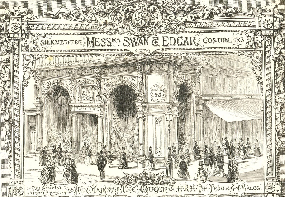 The search for George Swan: Seeking the founder of Swan & Edgar | Medium