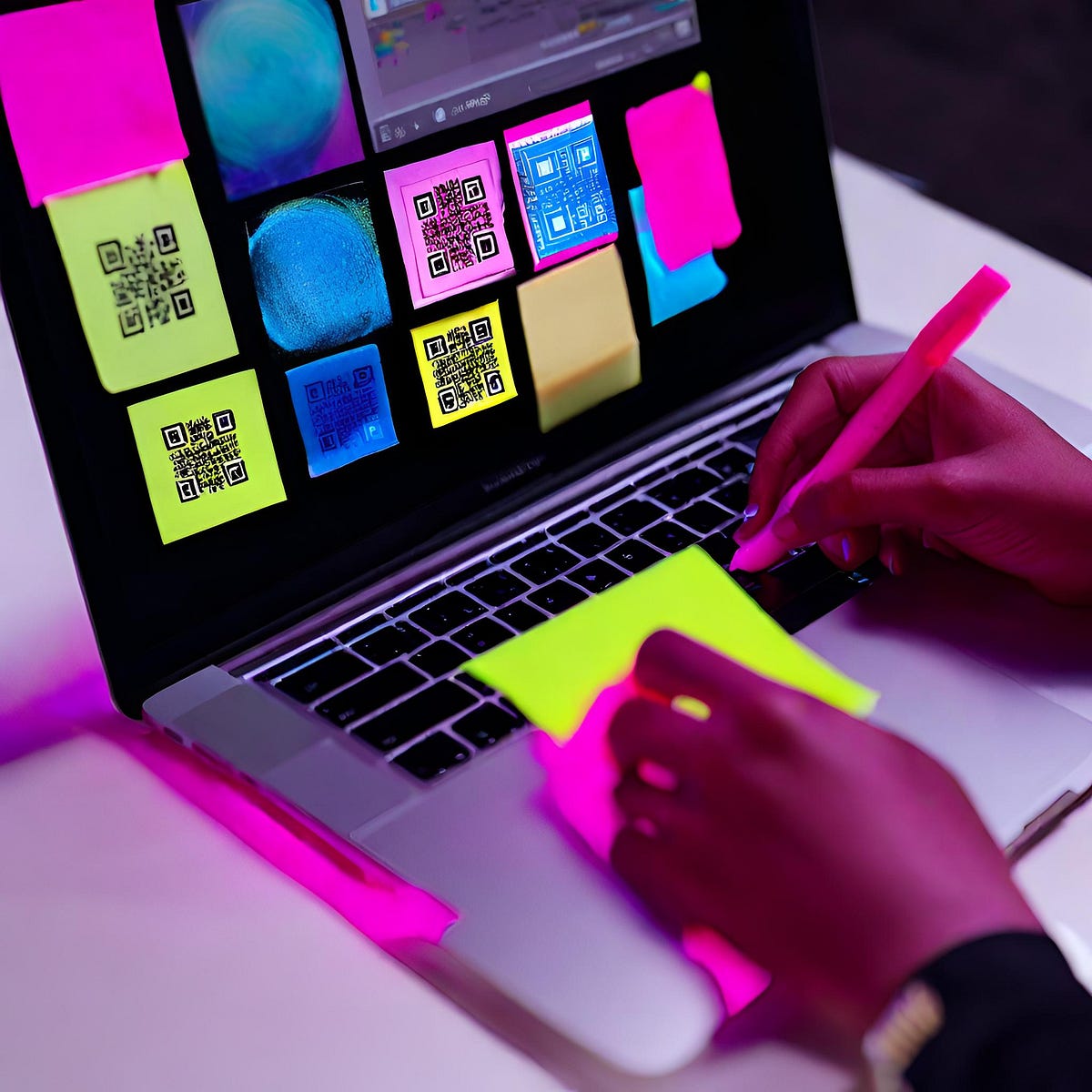 From Pixels to Paper: The Artistic Zen of Hand-Tracing QR Codes | by ...