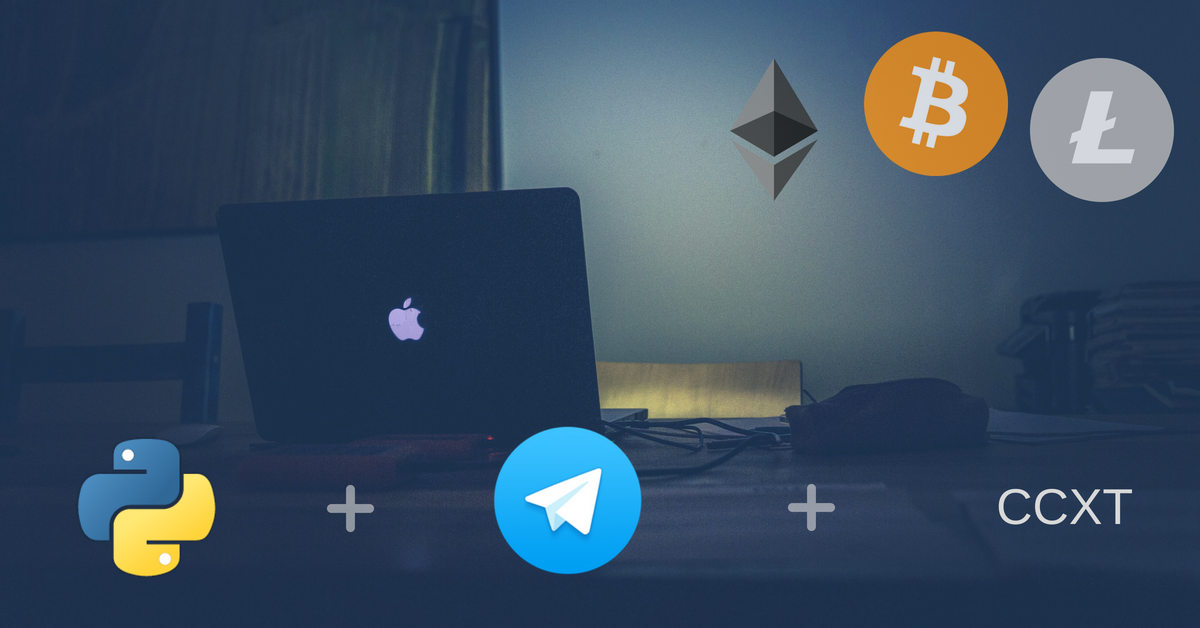 Writing crypto trading bot in Python with Telegram and ccxt | by Maksim Avdyushkin | Medium