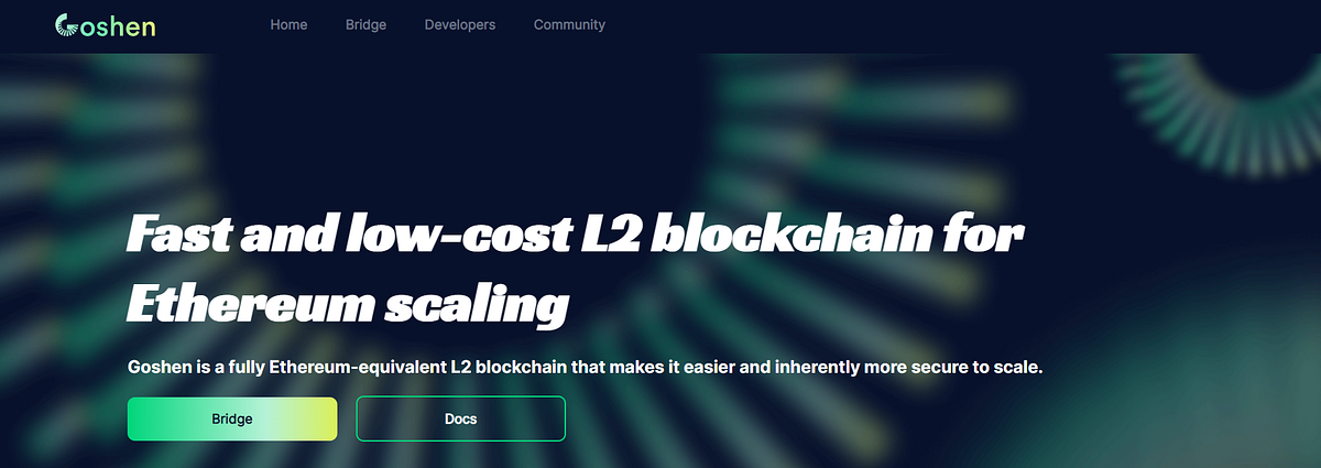 Goshen Testnet on Goerli. Goshen Alpha Testnet is now live on… | by ...