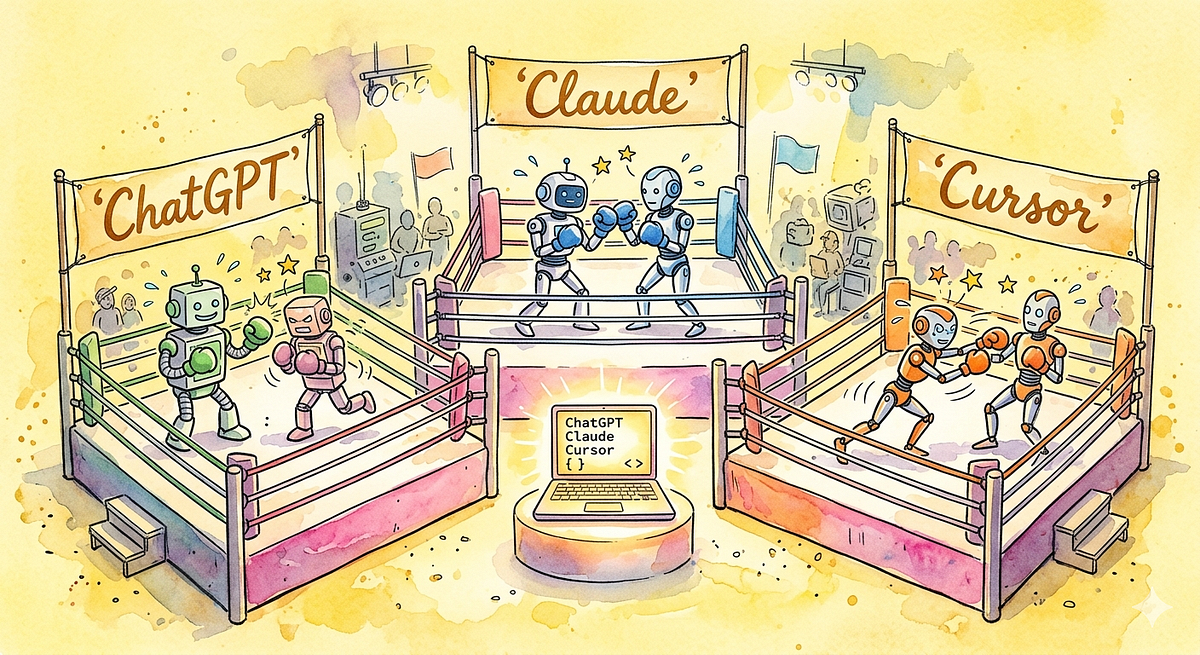 ChatGPT vs Claude vs Cursor: Vibe Coding Test | Medium