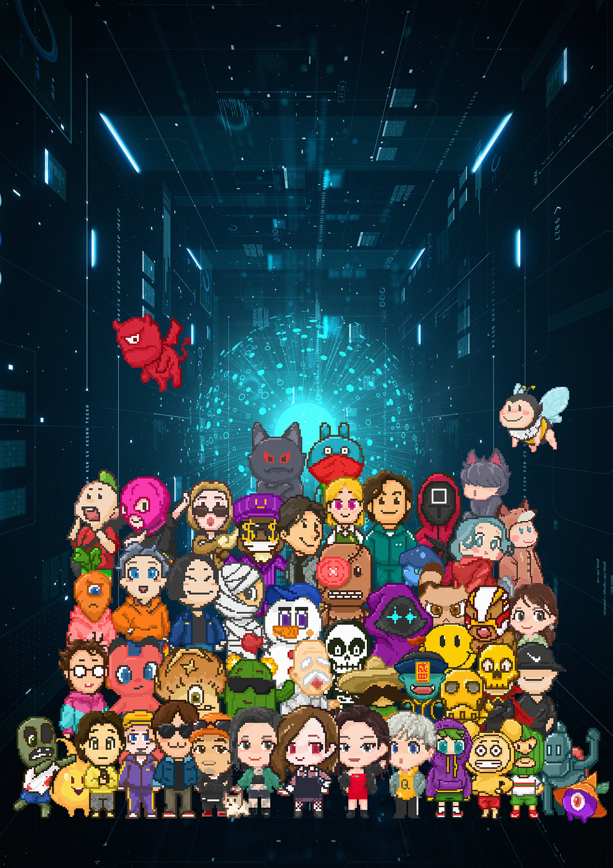 About 50 NFT characters in Tari World have been pre-released ...