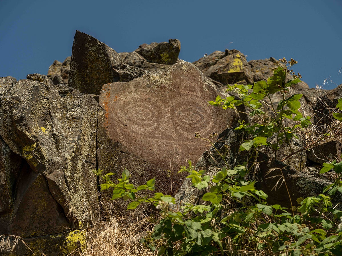 Visiting She Who Watches. One of the Most Famous Rock Artworks is… | by ...