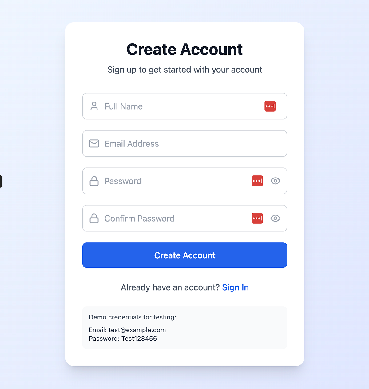 Building Production-Ready Login/SignUp Forms in React with Validation ...