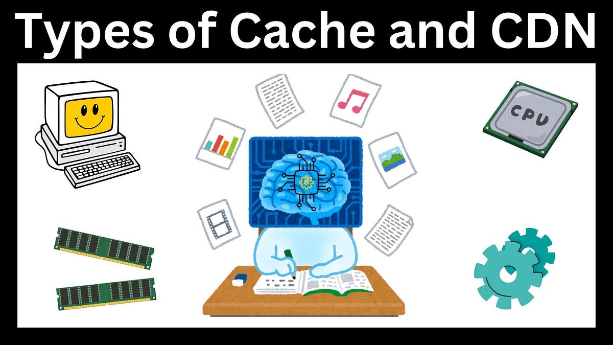 Types of Caches and Content Delivery Networks (CDNs) | by ...