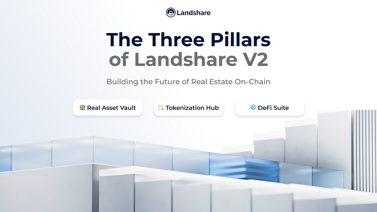 The Three Pillars of Landshare v2: Building the Future of Real Estate On-Chain | by Landshare ...