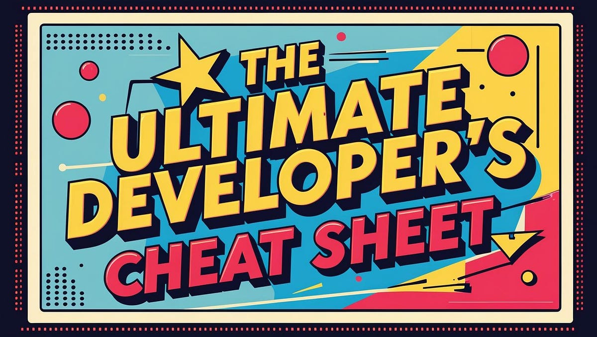 20 GitHub Repositories: The Ultimate Developer’s Cheat Sheet Collection | by Danino | Medium