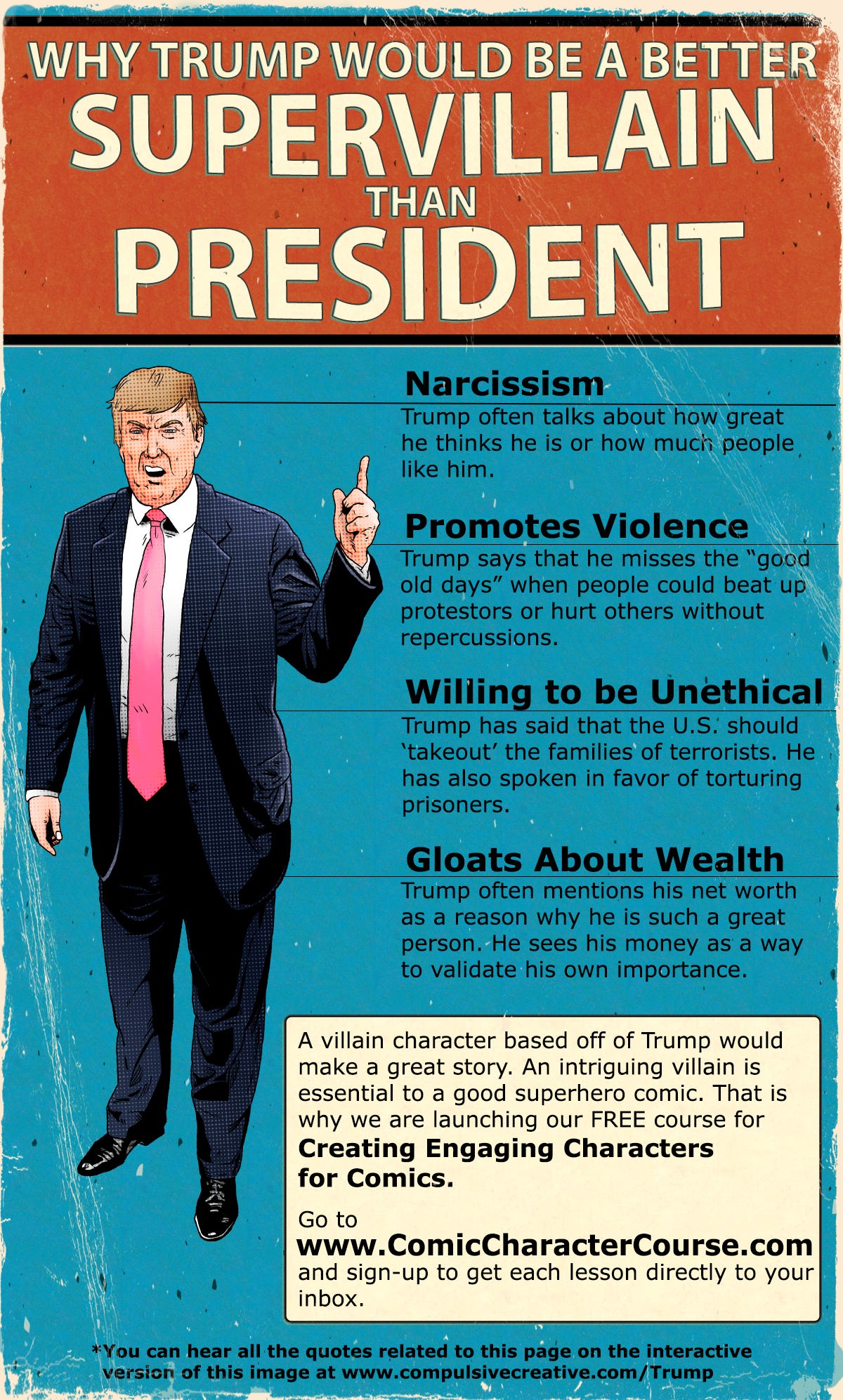 Why Trump Would be a Better Supervillain than President | by Jason Love ...