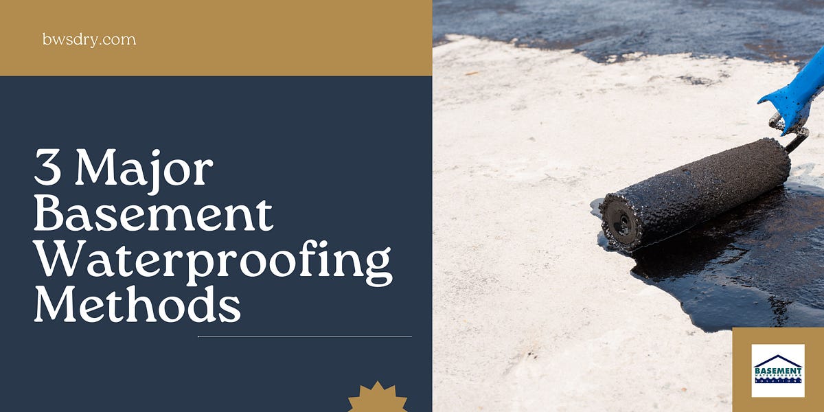 3 Major Basement Waterproofing Methods | by Basement Waterproofing ...