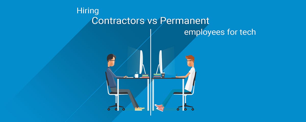 Hiring contractors vs permanent employees in tech | by spriteCloud | Medium