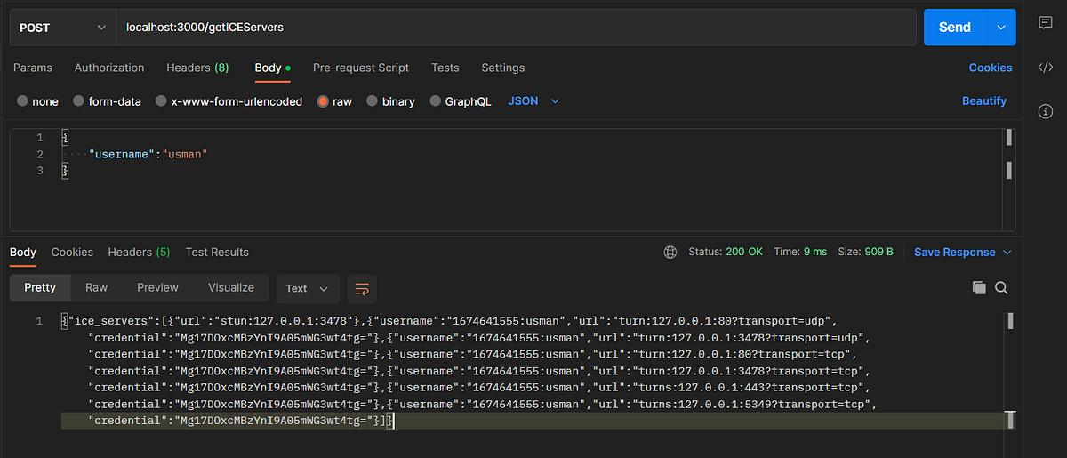 CoTURN REST API Development & Deployment: | by Muhammad Usman Bashir | Medium