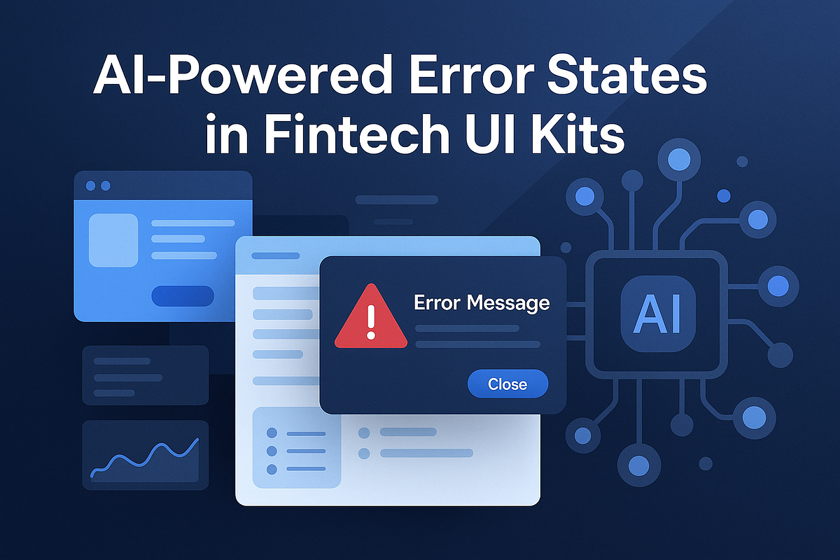 AI‑Powered Error States in Fintech UI Kits | by Roman Fedytskyi | Medium