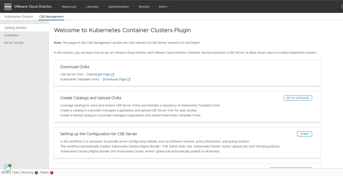 Set Up Kubernetes cluster in vCloud Director with VMware CSE 4 | by ...