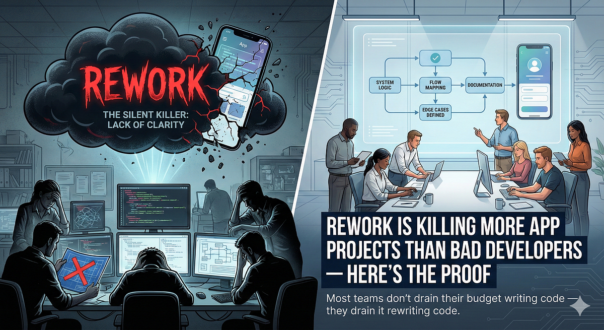 Rework Is Killing More App Projects Than Bad Developers — Here’s the ...