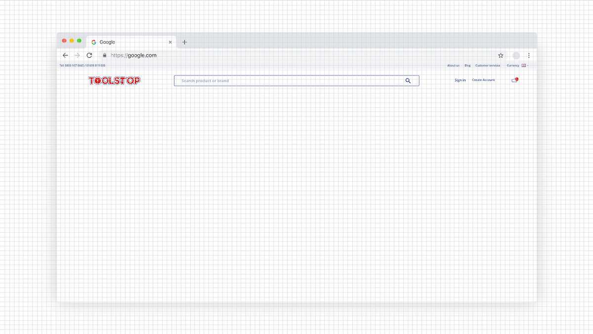 Redesign of Toolstop’s Menu. Overview | by Declan Malone | Medium