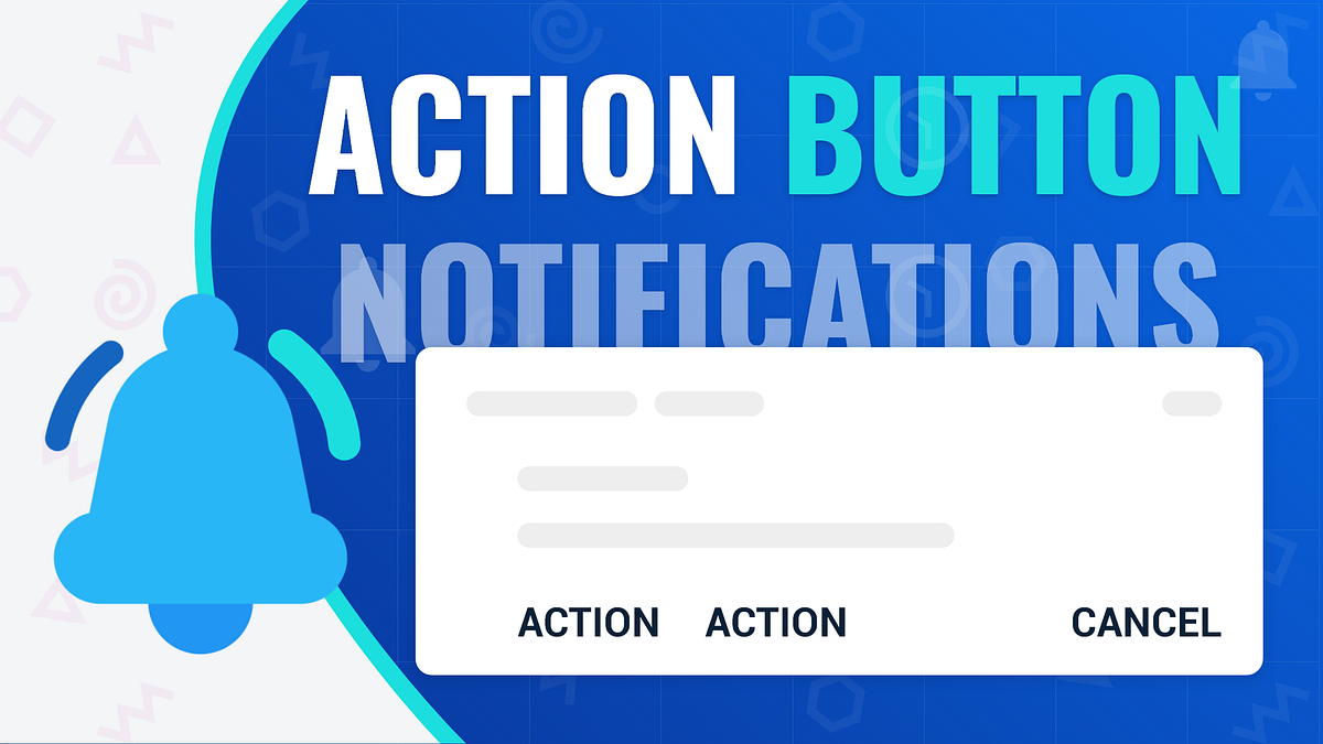 Action Button & Broadcast Receiver — Notifications in Android | by Stevdza-San | Medium