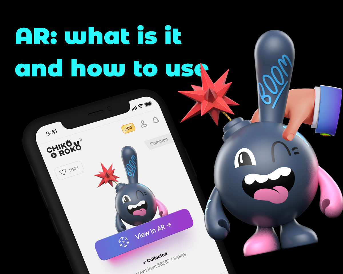 AR: What is it and how it can be used to create content with Chiko&Roko | by ArToys | Medium