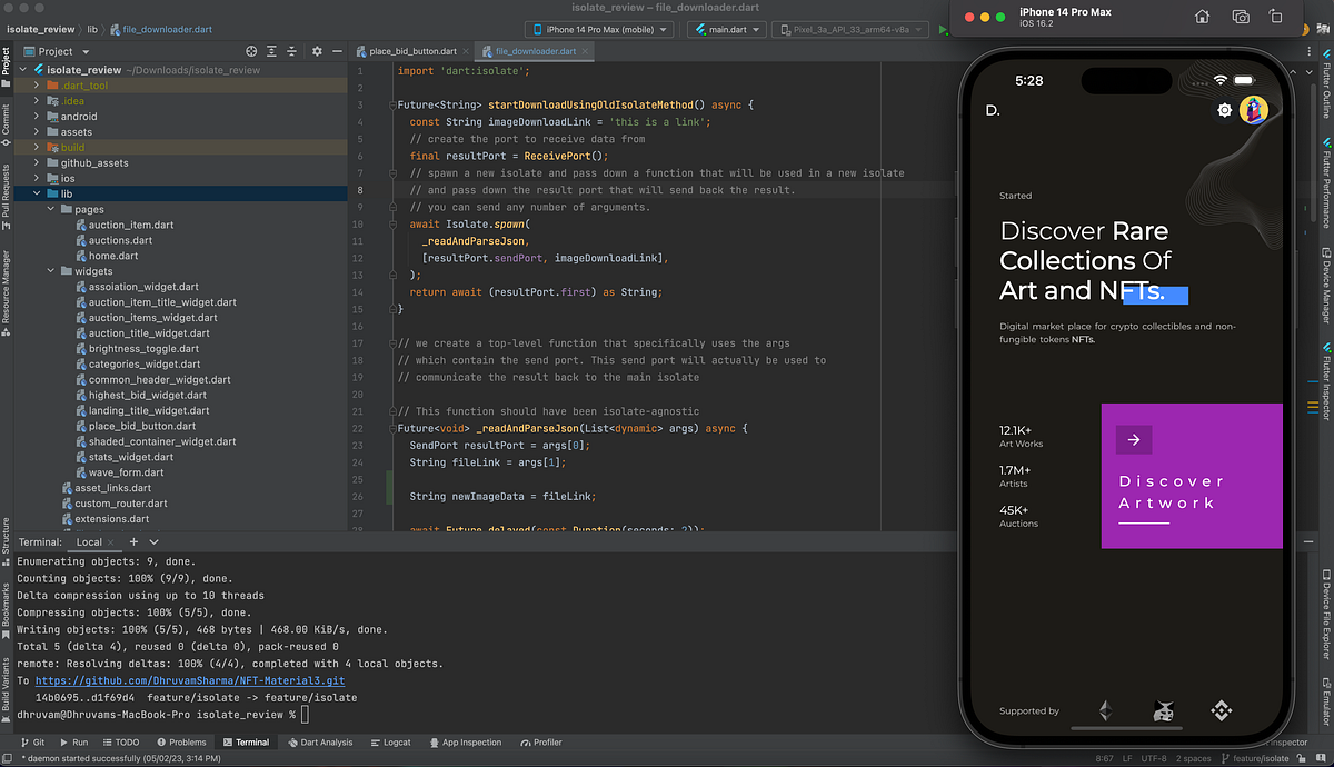 Isolates in Flutter. Running parallel code in Flutter has… | by Dhruvam ...
