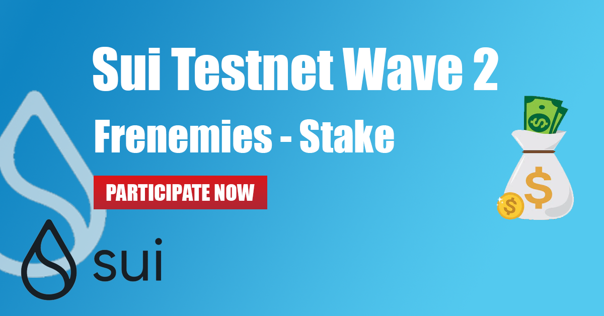 🚨Participate in Sui Testnet Wave 2 | Potential Airdrop | by Cointextual ...