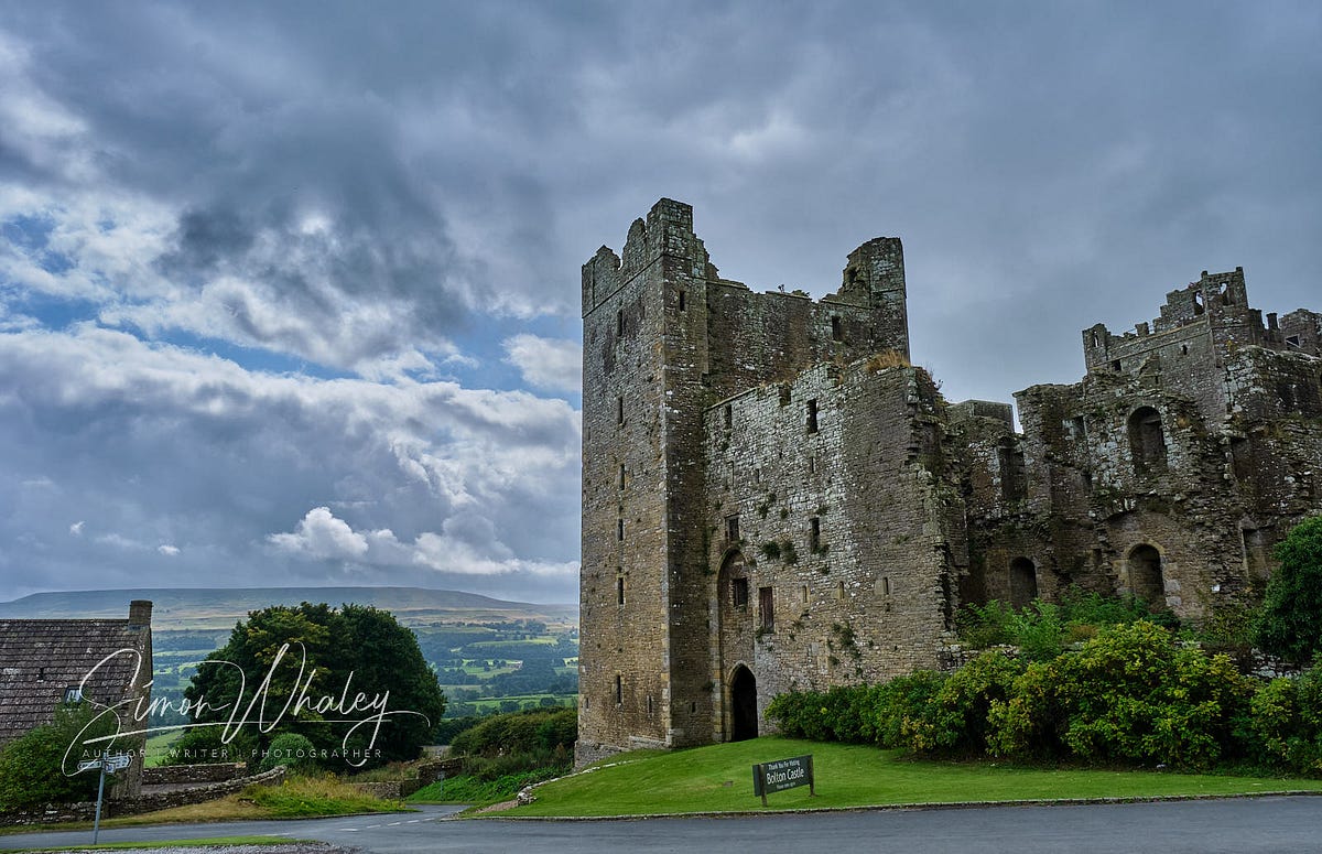 Walking Route: Aysgarth Falls and Castle Bolton | by Simon Whaley ...