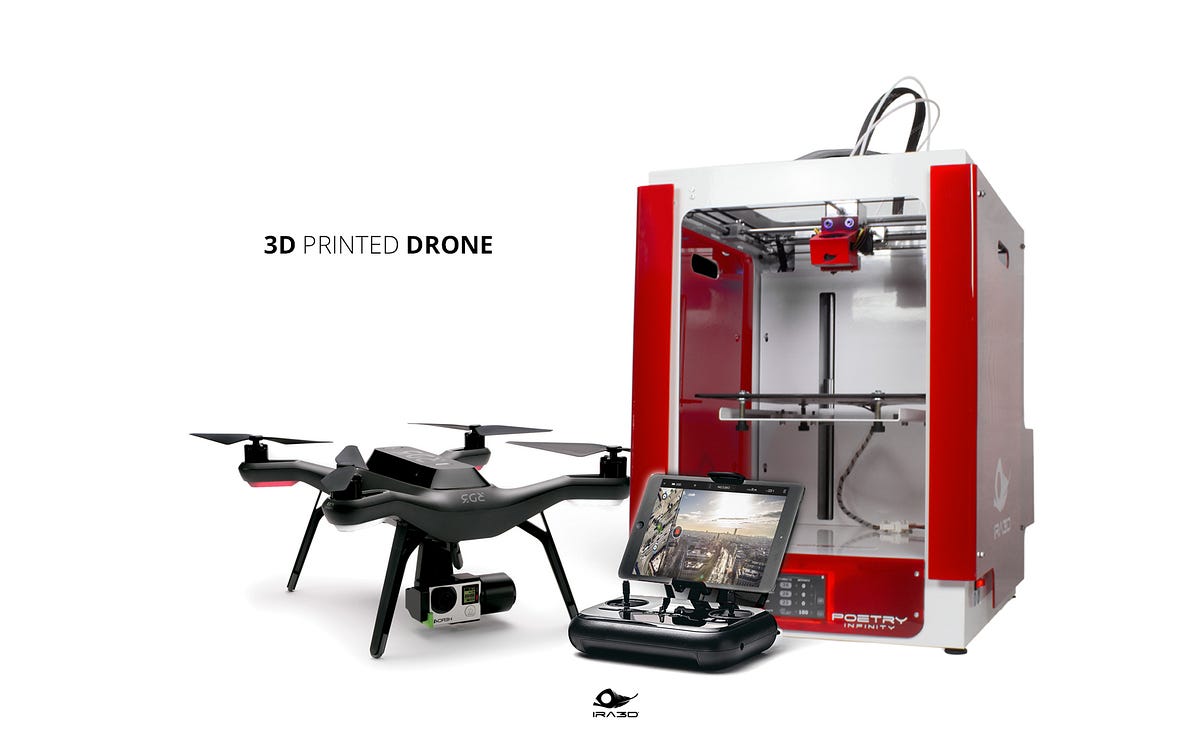 Project X01: 3D Printed Drone to build and drive | by Ira3D Team | Medium