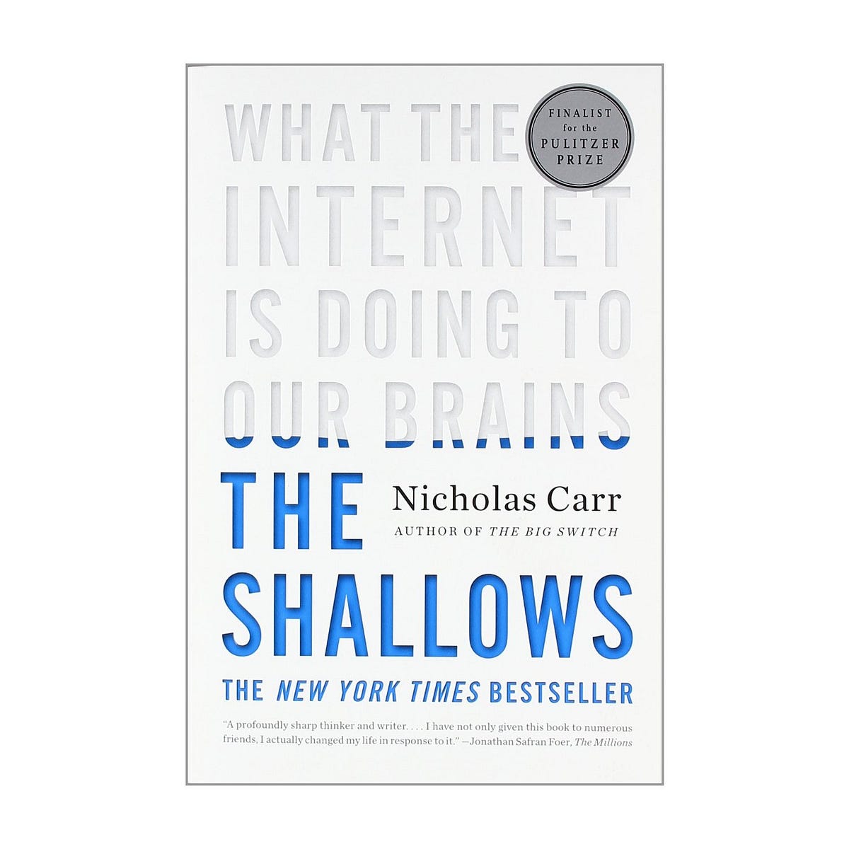 [Book Reflection] The Shallows by Nicholas Carr | by Unhooked | Medium