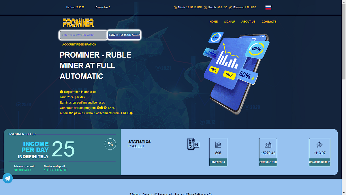 Prominer Reviews — Prominer.fun Paying or Scam - Satchico - Medium