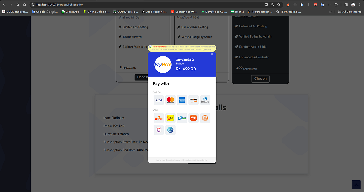Implementing Payhere Payment Gateway using React & Spring Boot | by Karththikeyan | Medium