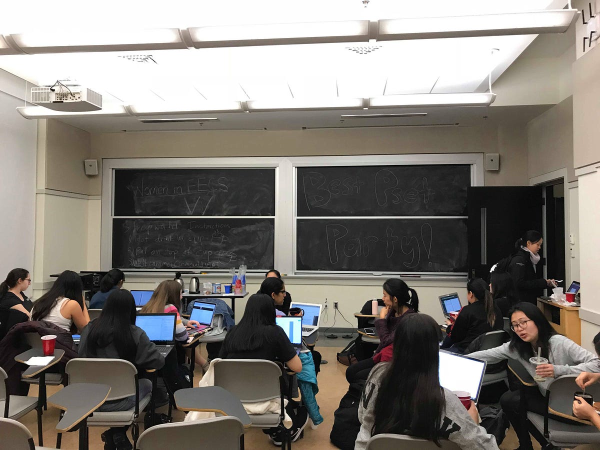 WiEECS Mentorship PSet Party. In October, WiEECS held a Mentorship… | by Michael Anoke | MIT ...