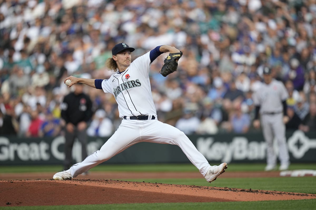Bryce Miller: AL Rookie of the Month Candidate | by Mariners PR | From ...