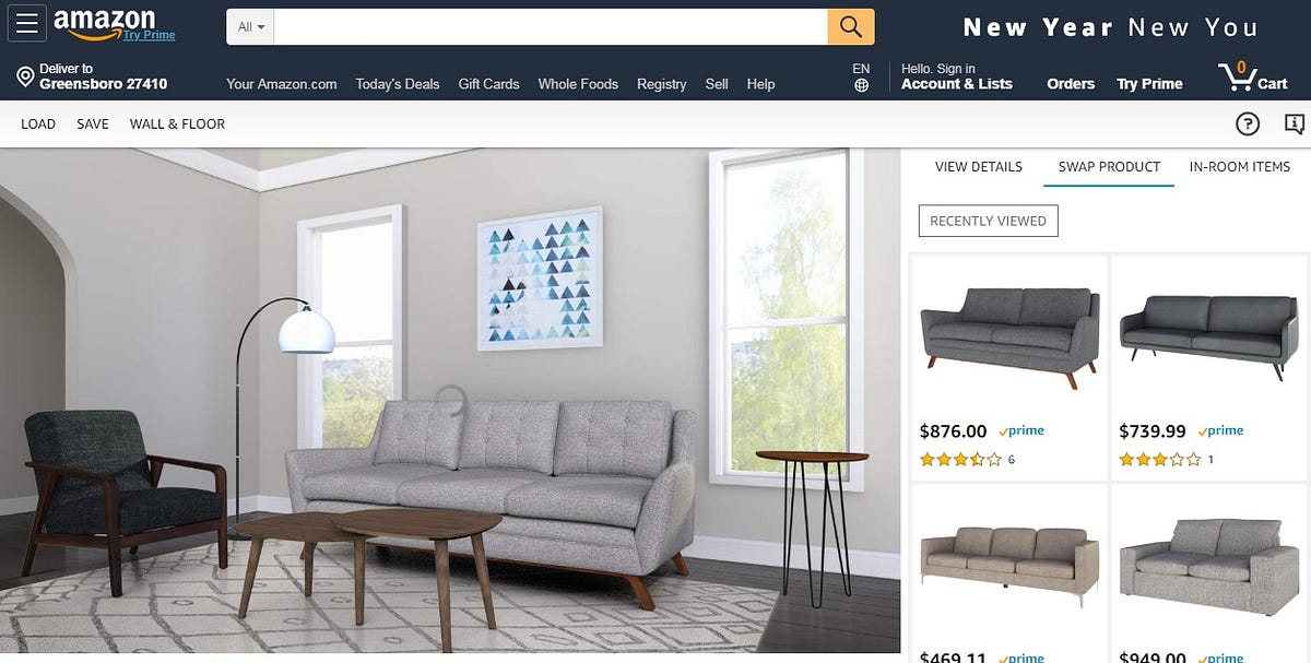 Visualize Furniture with Amazon Showroom! | by exoticlifeclub | Apr ...