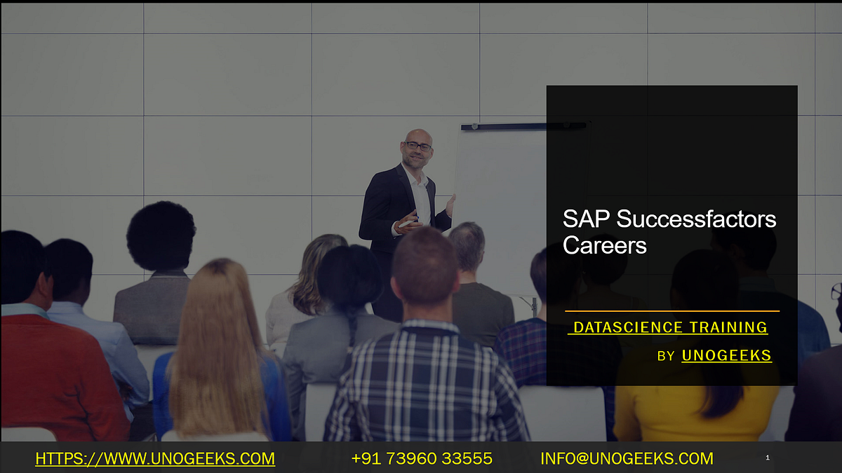 SAP Successfactors Careers. SAP SuccessFactors is a cloud-based… | by ...