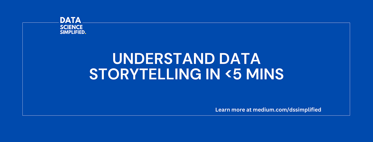 Understand Data Storytelling in