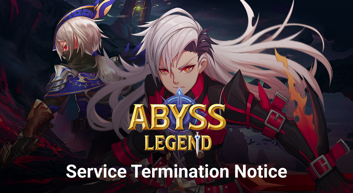 Abyss Legend service termination notice | by WEMIX PLAY | WEMIX PLAY | Medium