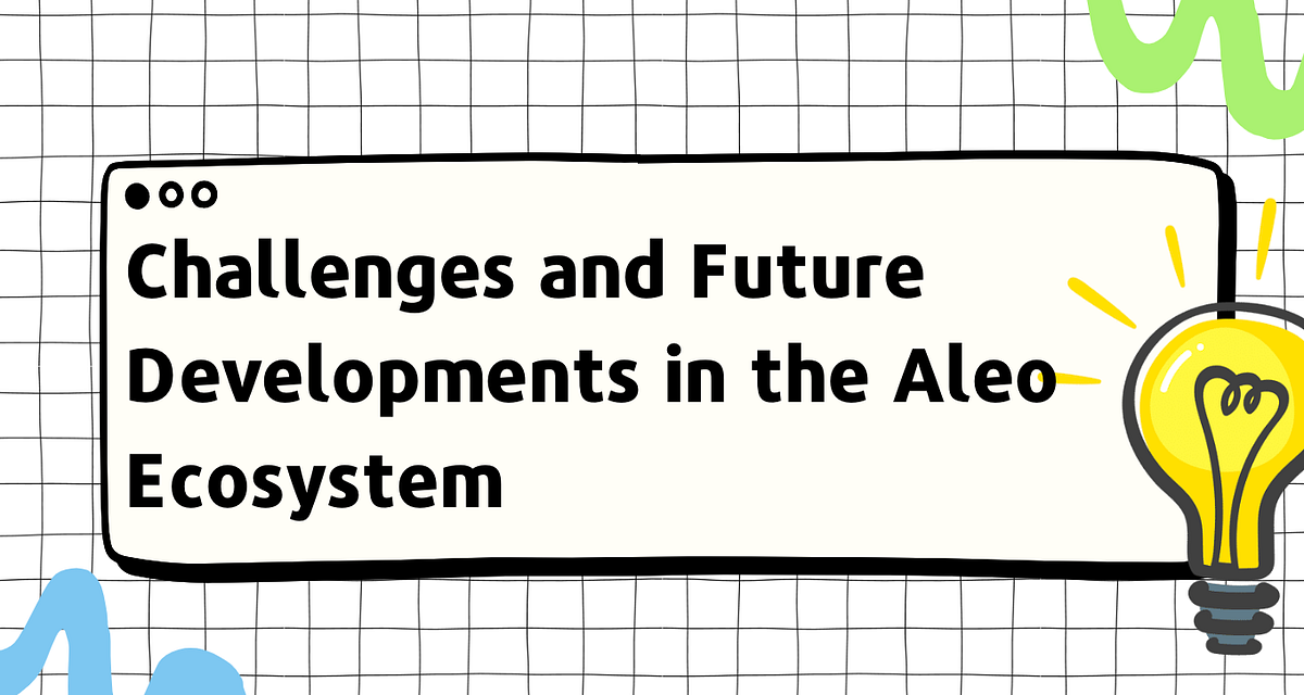 Challenges and Future Developments in the Aleo Ecosystem | by Lina Li ...