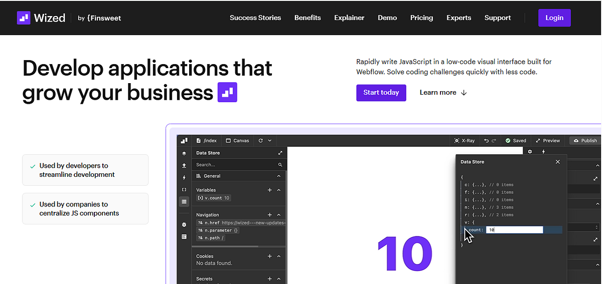 Wized Review — Elevate Webflow into a Full-Fledged Web App Builder | by Tunganh | Jul, 2025 | Medium