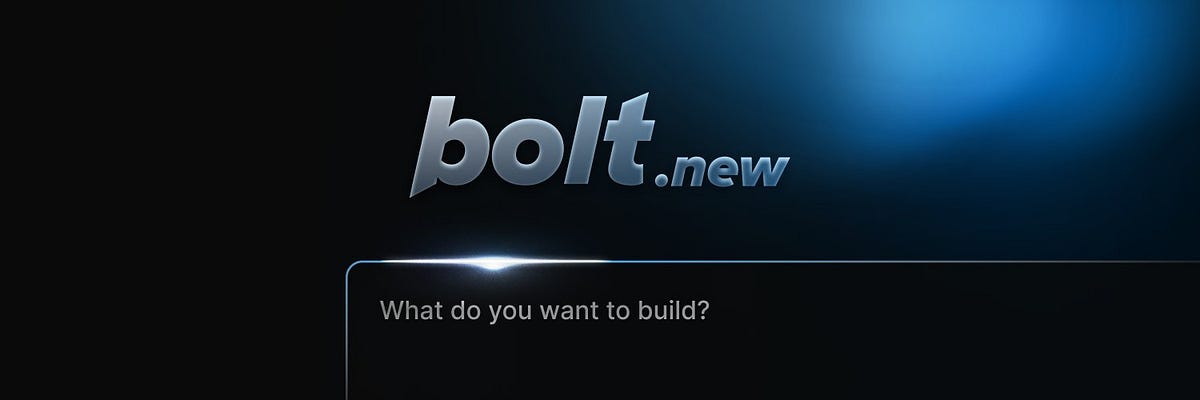 bolt.new AI: Your Productivity Partner | by DevNex Pro | Stackademic