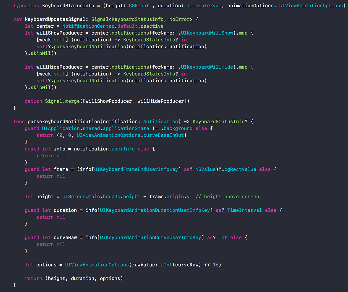 Reactive Swift #CodeSnippet. A lot of time we need to observe… | by Ankit Aggarwal | Nickelfox ...