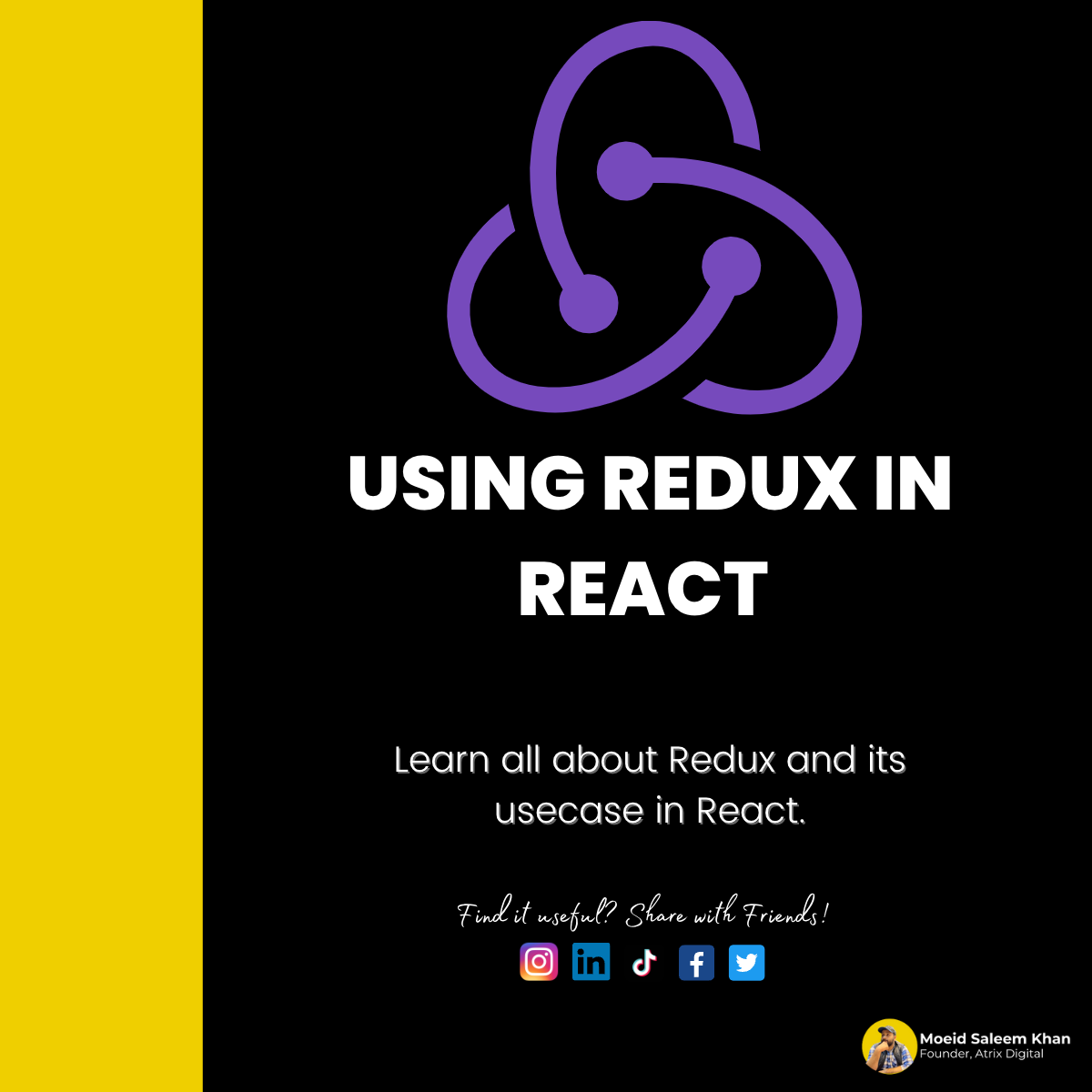 Using Redux in React. React is a popular JavaScript library… | by Moeid Saleem Khan | Jun, 2023 ...