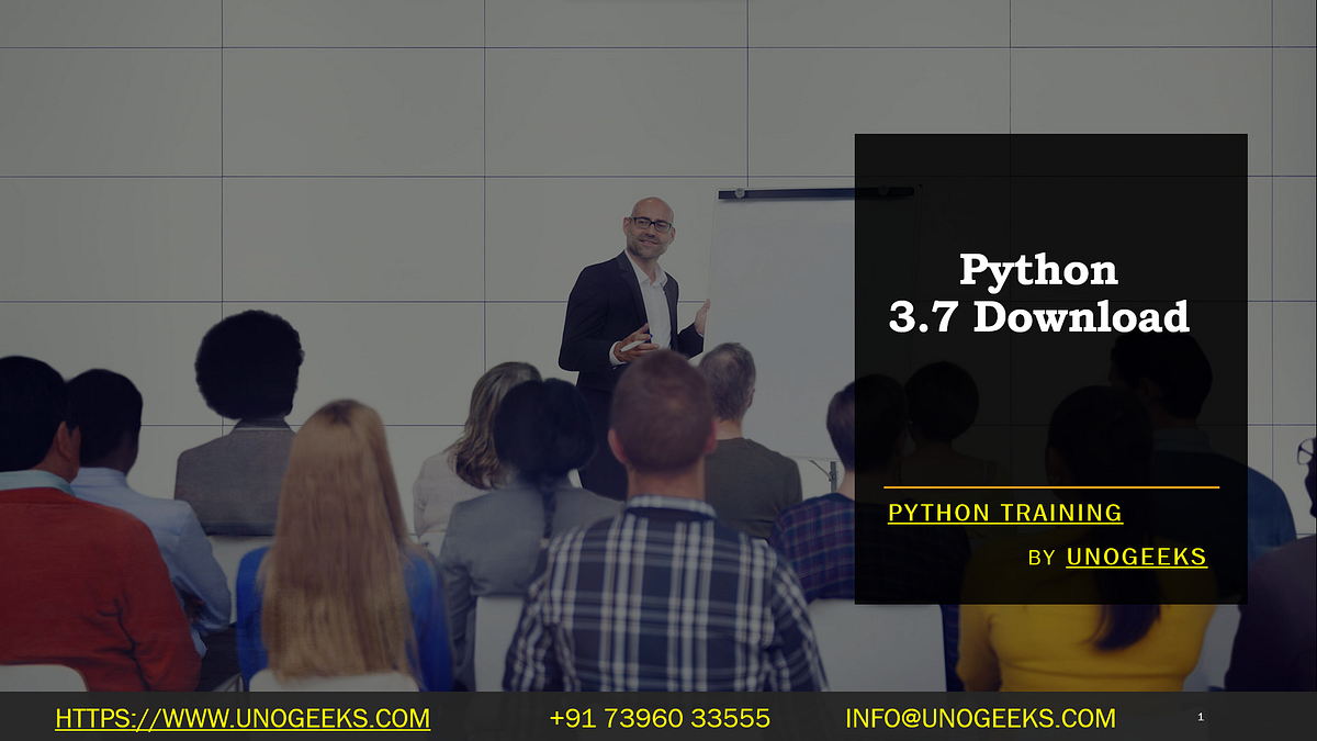 Python 3.7 Download. Python 3.7 from the official Python… | by Shiva ...