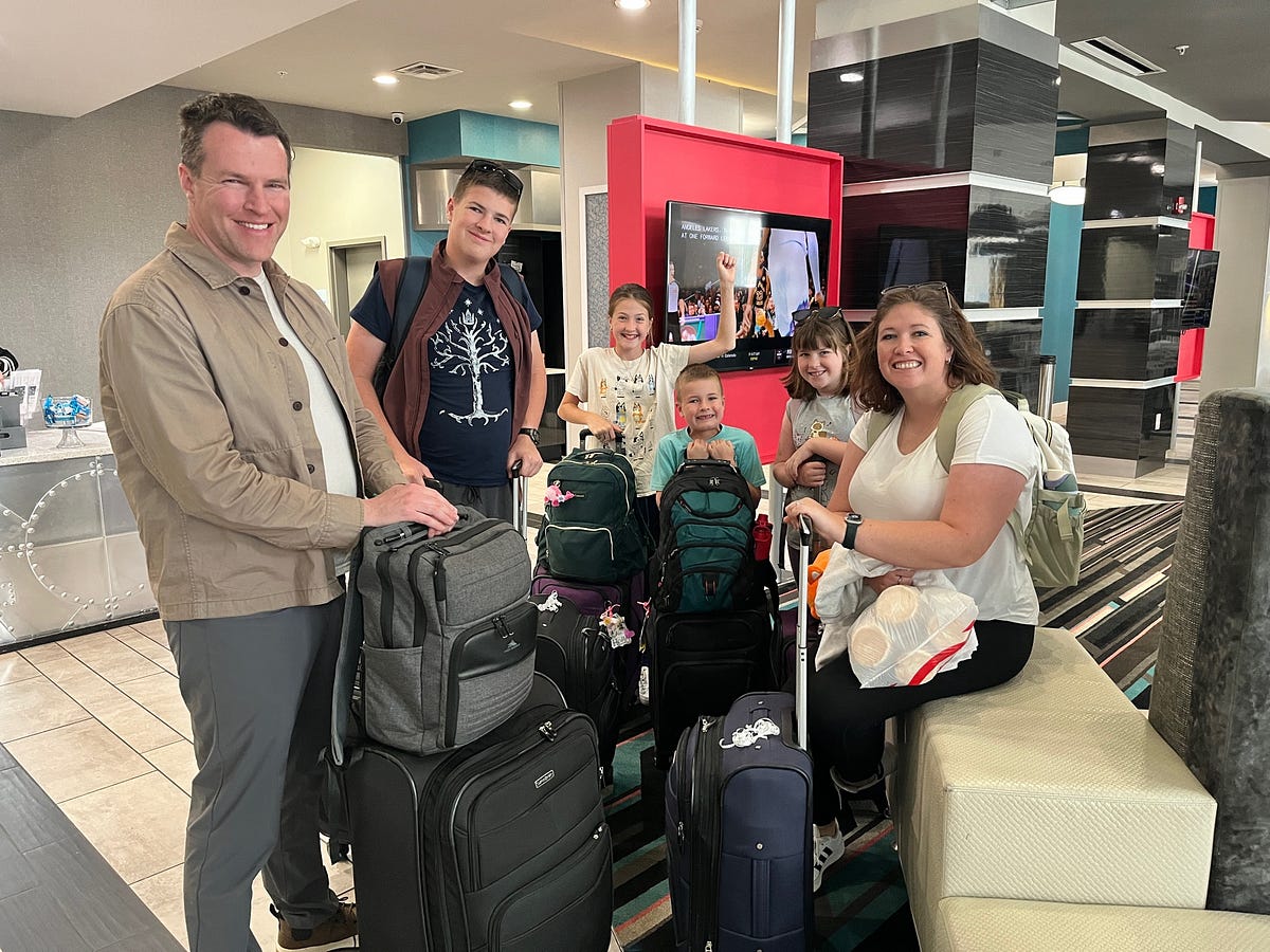Getting Ready to Fly. In which the Fultz family begins their… | by ...