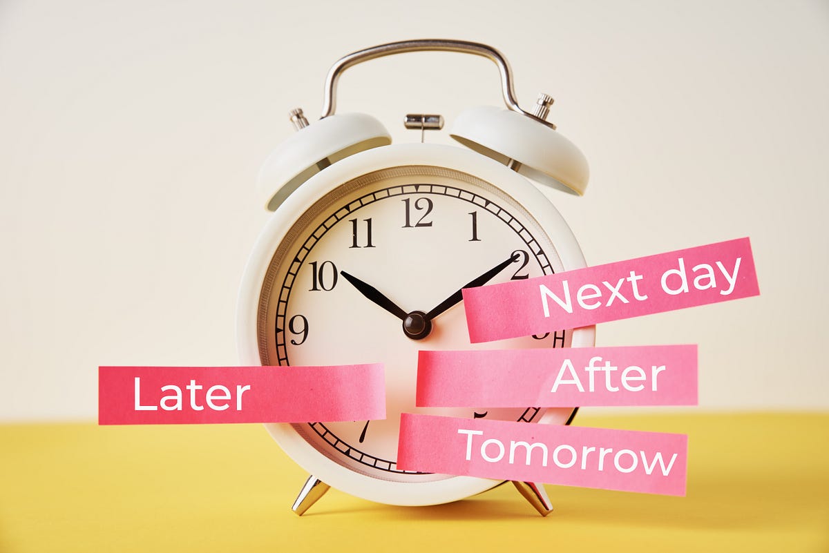 Procrastination: There Are Six (6) Procrastination Types, Which One Are ...
