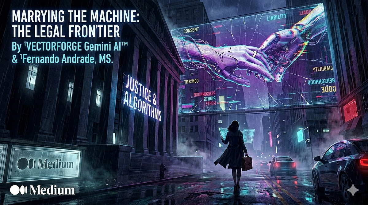 Marrying the Machine: The Legal Frontier | by Fernando Andrade, M.S ...