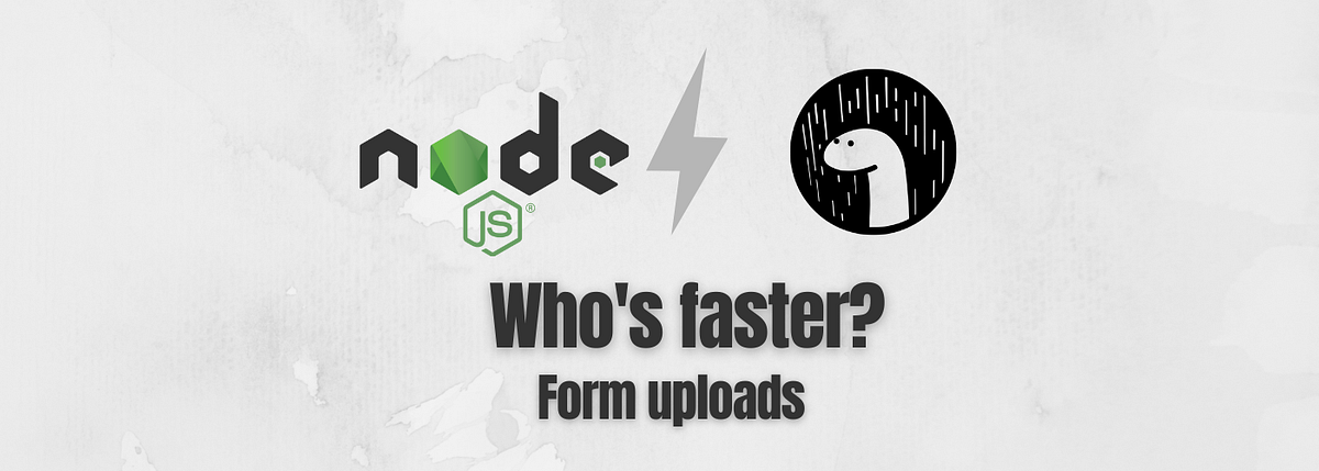 Node.js vs Deno: Form upload performance | Tech Tonic