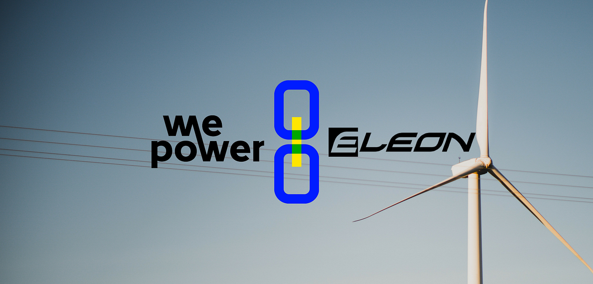 WePower and Eleon connect wind power and blockchain | by Aukse Sia ...