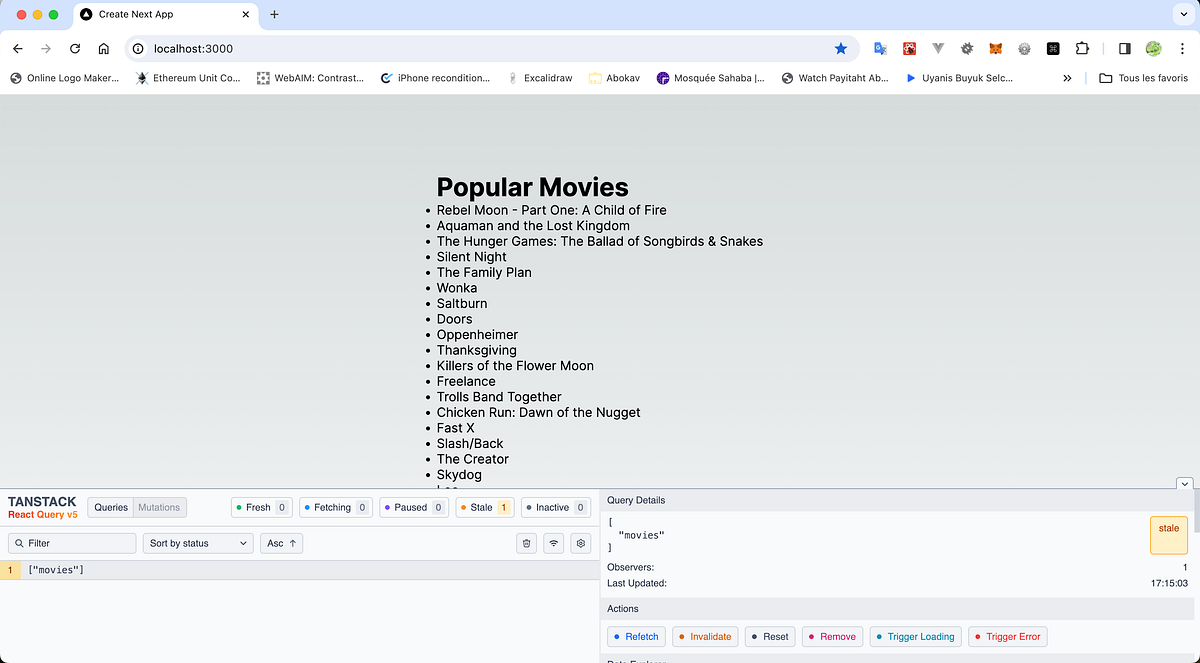 Testing react query with axios and NextJS. | by Christophe Lazantsy ...