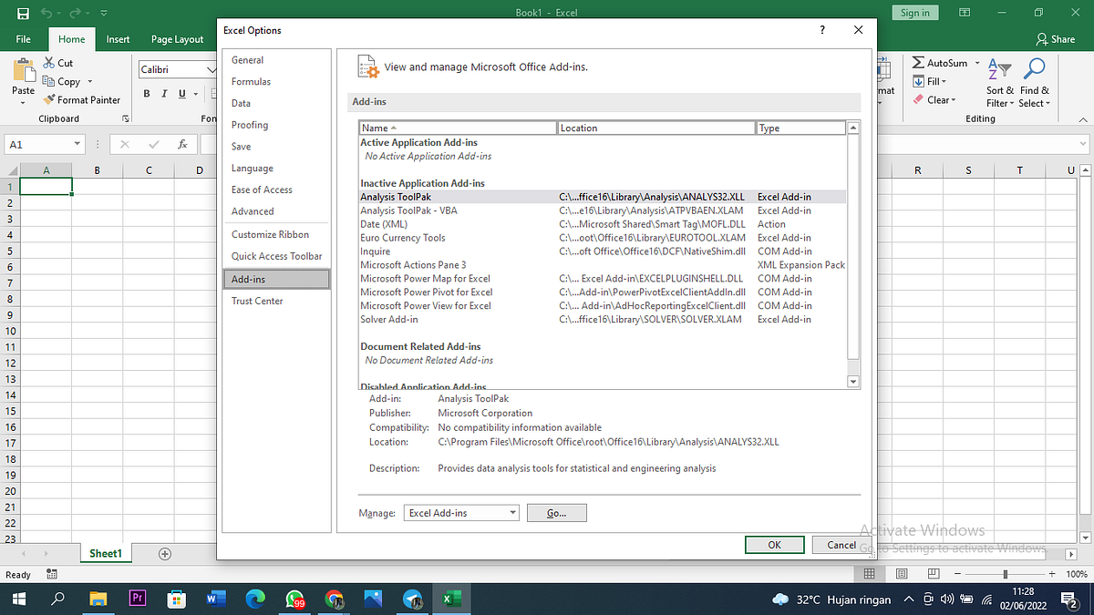 Belajar Data Science Lebih Produktif dengan Microsoft Excel | by ...