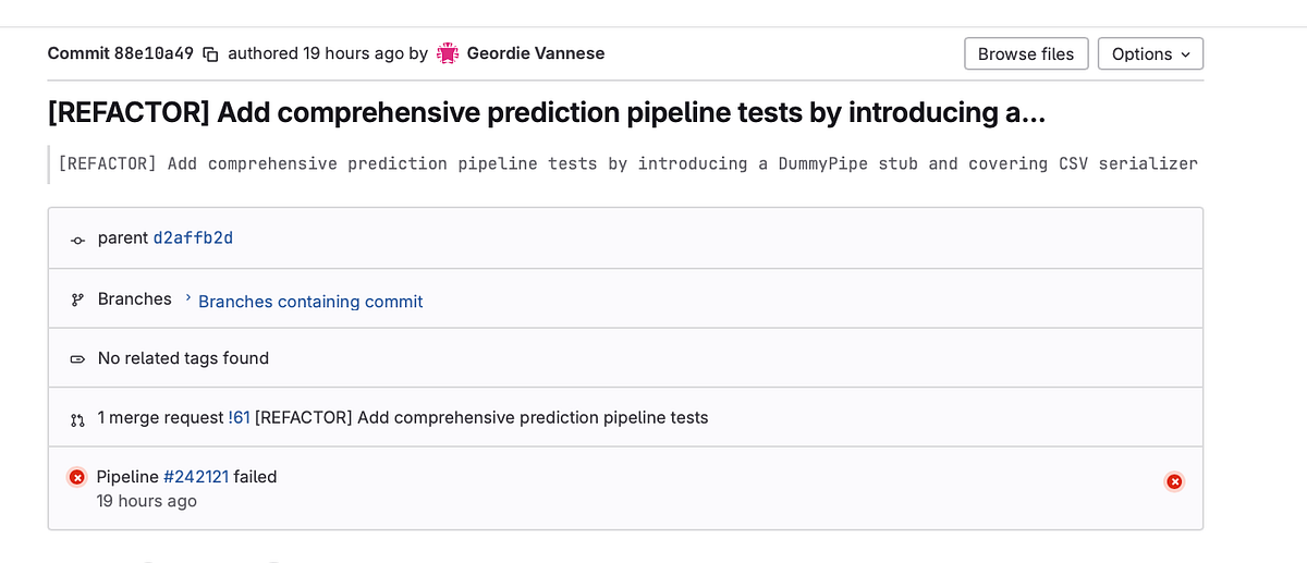 How I Used GitLab, CI, and Review Feedback To Build Our CSV Prediction Feature As a Team | by ...